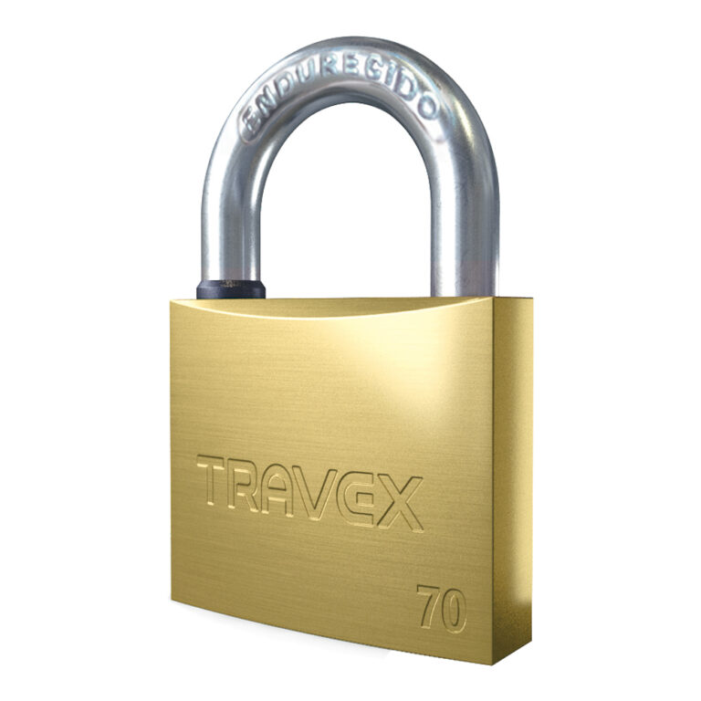Candado laminado 50 de alta seguridad de acero- TRVX - Travex Perú
