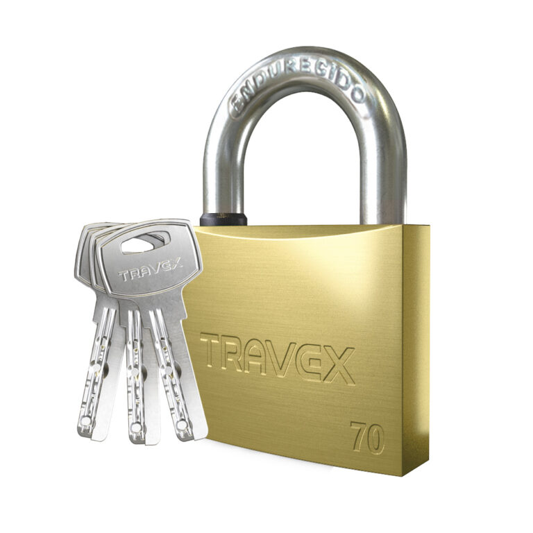 Candado plano 60 de alta seguridad- TRAVEX - Travex Perú