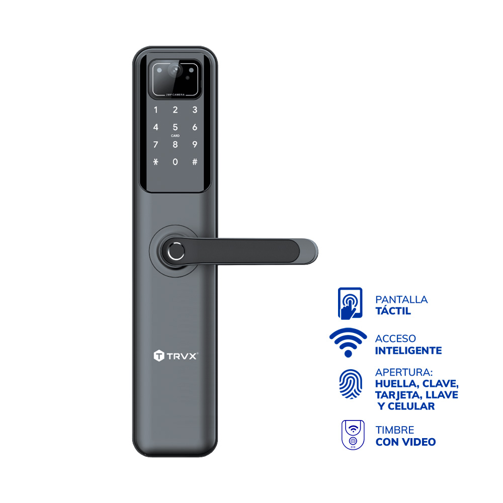 Cerradura Digital Inteligente H7- TRVX - Travex